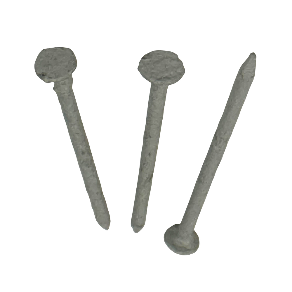 Grey 1 1/2” Smooth Shank Jamb Seal Nails; 1lb - Re-Source Industries Inc.