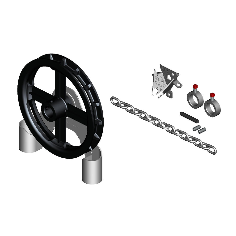 Direct Drive 5 3/8 in. Offset 1 in. Bore; 2000D - Re-Source Industries Inc.