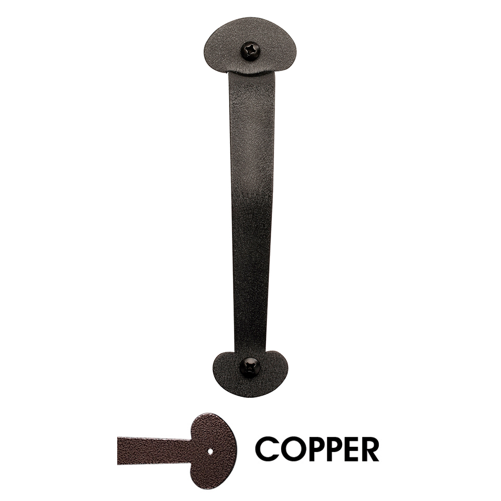 9 in. Americana Colonial Bean End Pull Handle; Copper - Re-Source ...